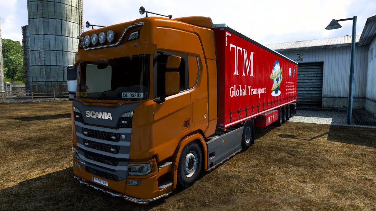 Logistics ROBTRANS # SCANIA R HIGH ROOF/ EuroTruckSimulator 2 / PECZ 🇭🇺 ...