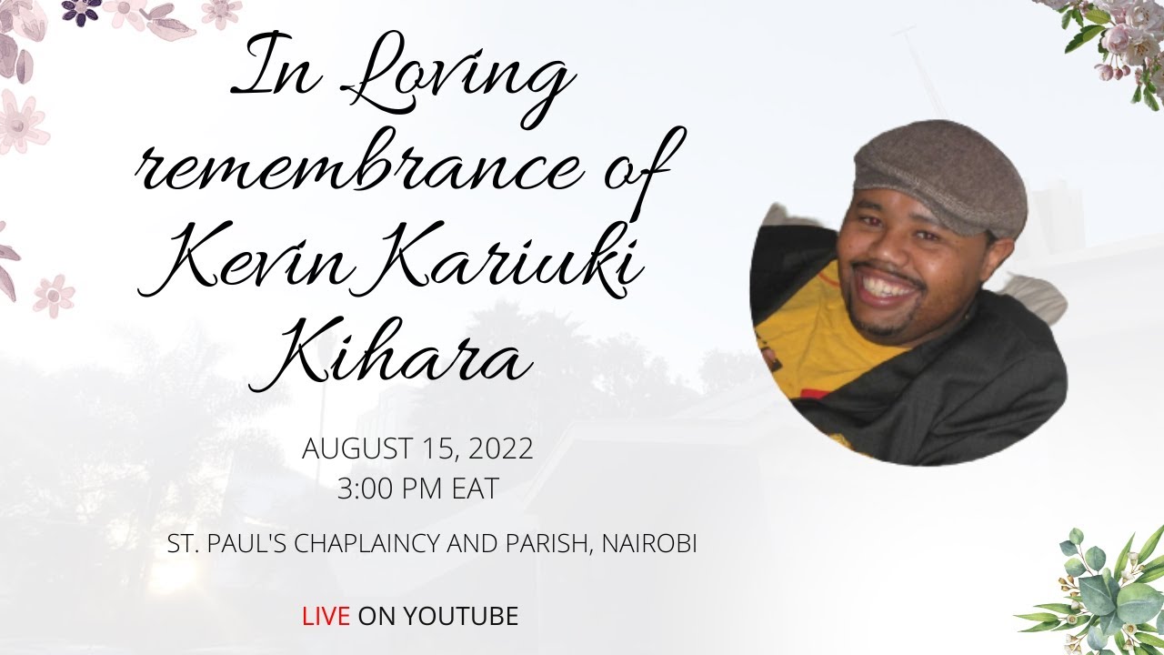 LIVE - REMEMBRANCE OF KEVIN KIHARA | AUGUST 15, 2022 - YouTube