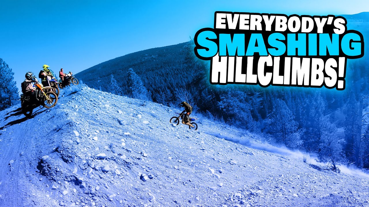 Solid Day of Smashing HILL CLIMBS! - YouTube