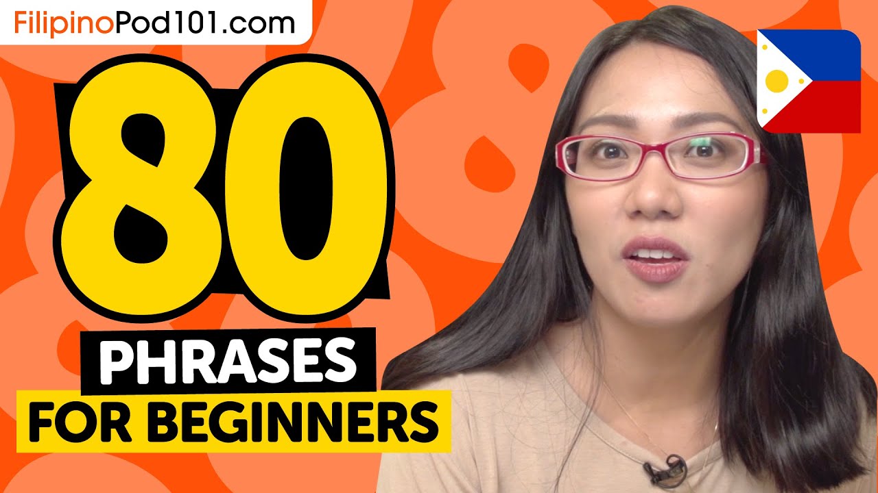80 Phrases Every Filipino Beginner Must-Know - YouTube