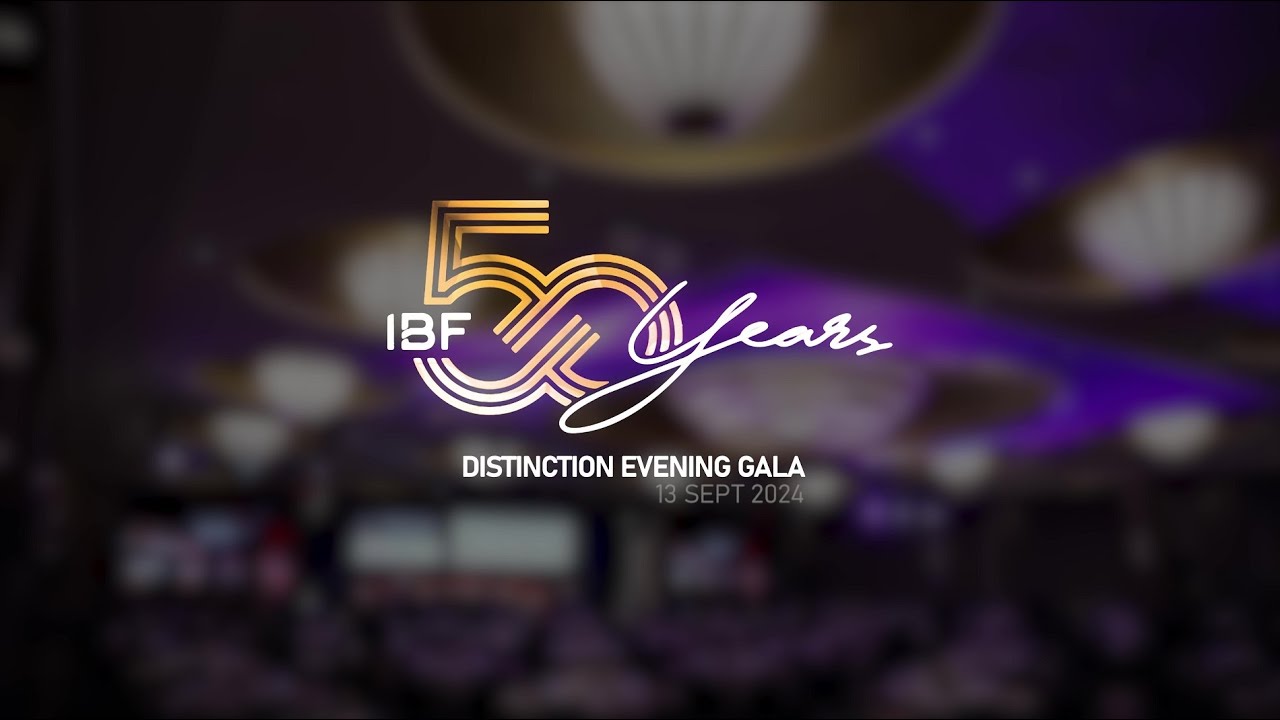 IBF 50th Anniversary Distinction Evening Gala - YouTube