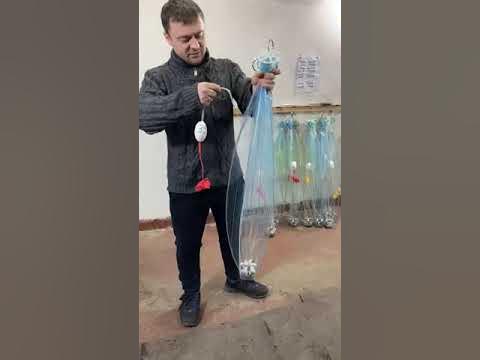 Рыболовный зонт хапуга шести лапая - YouTube