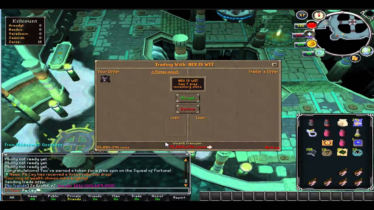 Runescape loot from 1 Month of PvM = 600m+? - YouTube