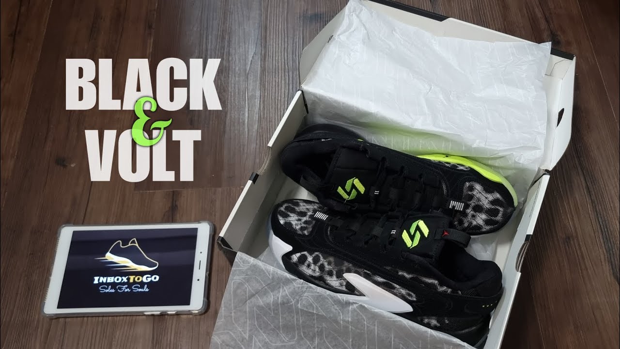 UNBOXING BLACK AND VOLT 2024 Jordan Luka 2 PF - YouTube