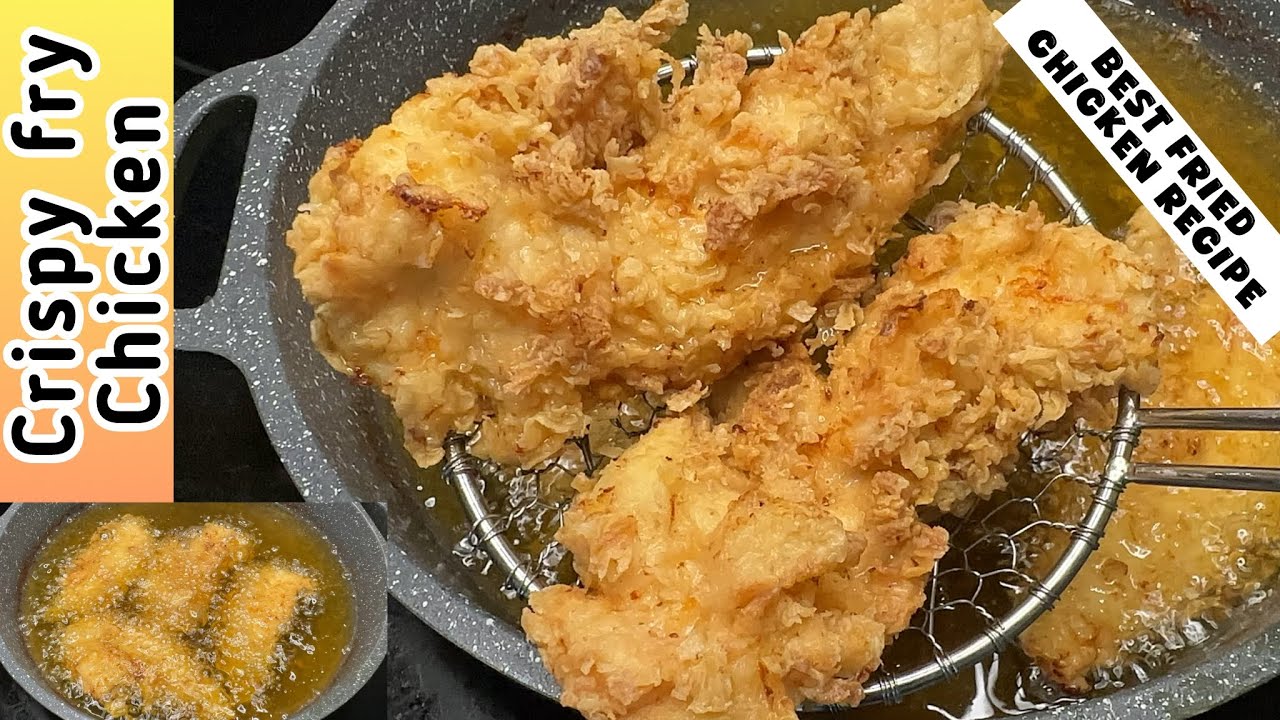 The GREATEST Fried Chicken Recipe IN THE WORLD!Crispy Fry Chicken ...