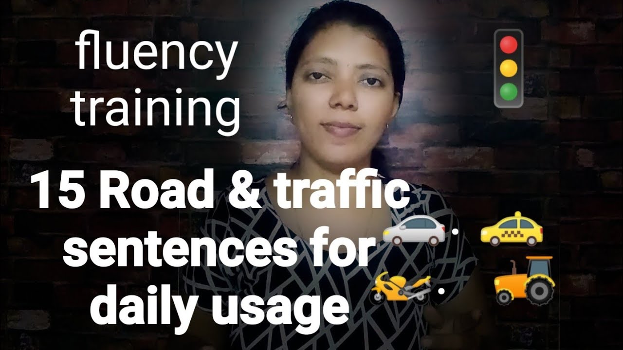 Road and Traffic sentences for daily usage | Spoken English through ...