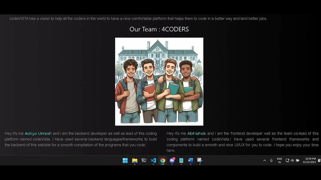 codevista an online code compiler and place to learn about tech - YouTube