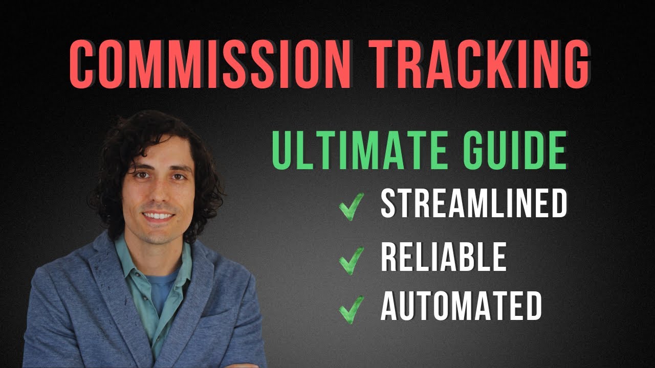 Commission Tracking in Excel - Ultimate How-To Guide - YouTube