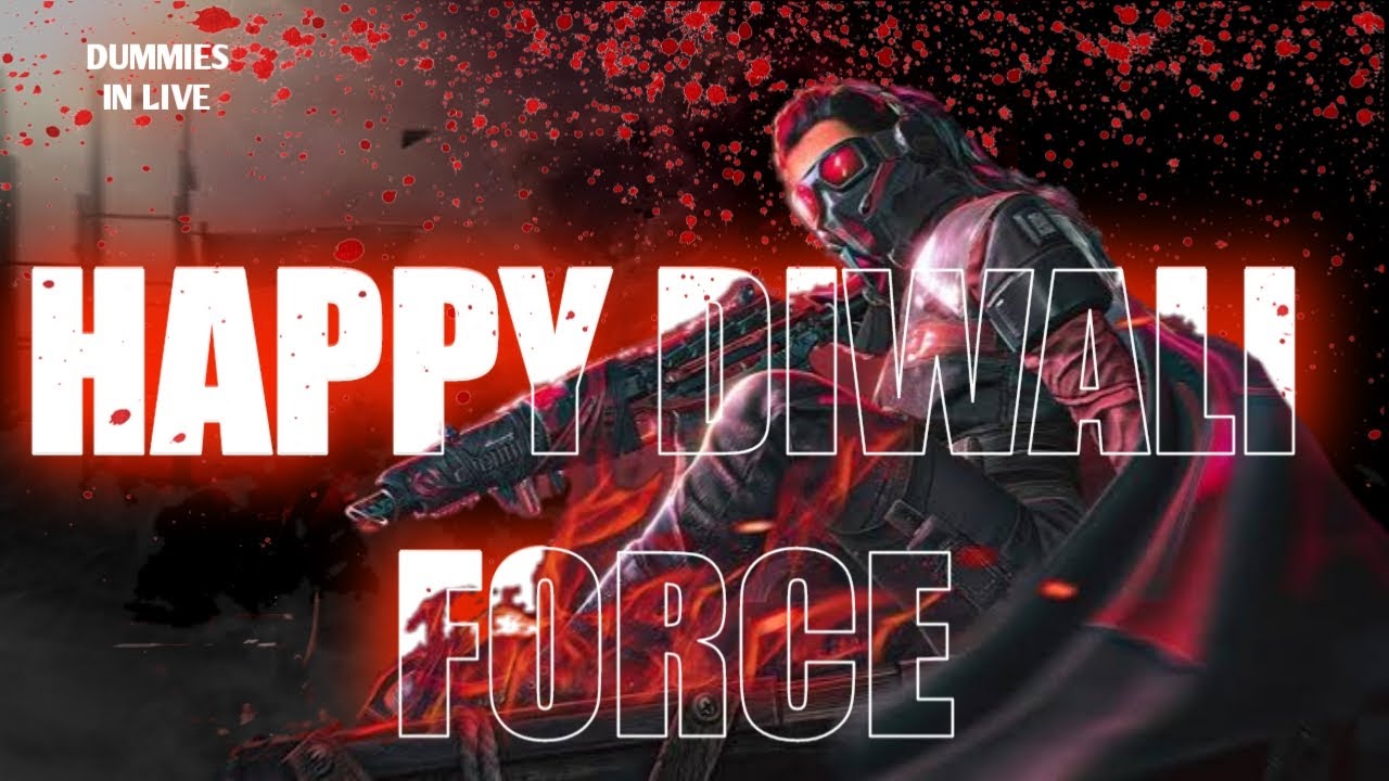 💥HAPPY DIWALI FORCE 💥🟥Call of Duty : 👍Live streaming | Playing Squad ...