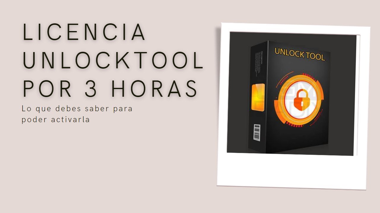 Activa tu licencia UnlockTool por 3 horas😎🥳😌 - YouTube