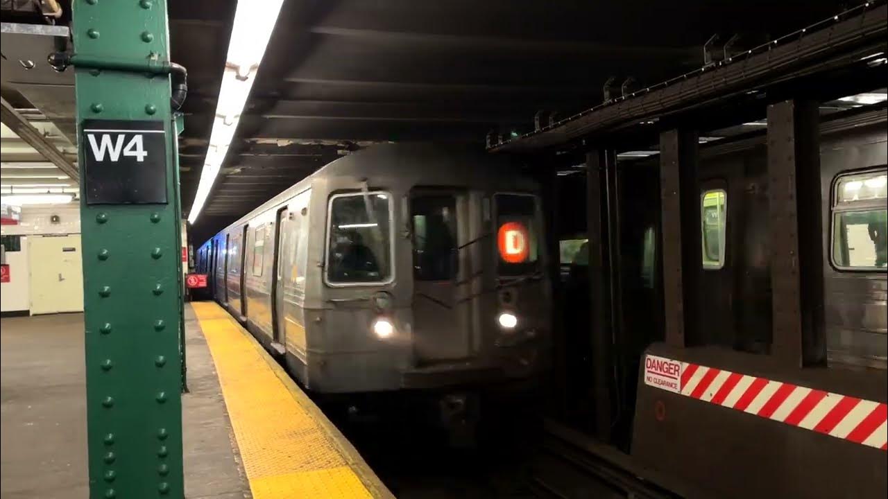 MTA New York City Subway : Coney Island Bound R68 D Train @ West 4th Street - YouTube