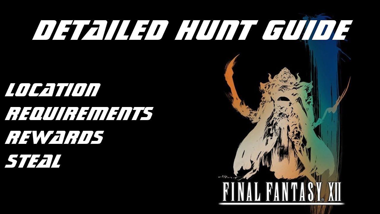 Final Fantasy XII : Detailed Hunt Guide - 35 Orthros - YouTube