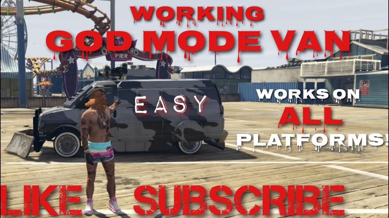 100% Working After Patch v1.67! God Mode Van | SOLO! | Works on all ...