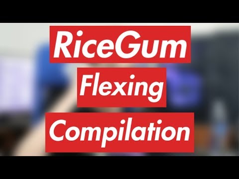 RiceGum Flexing Compilation - YouTube
