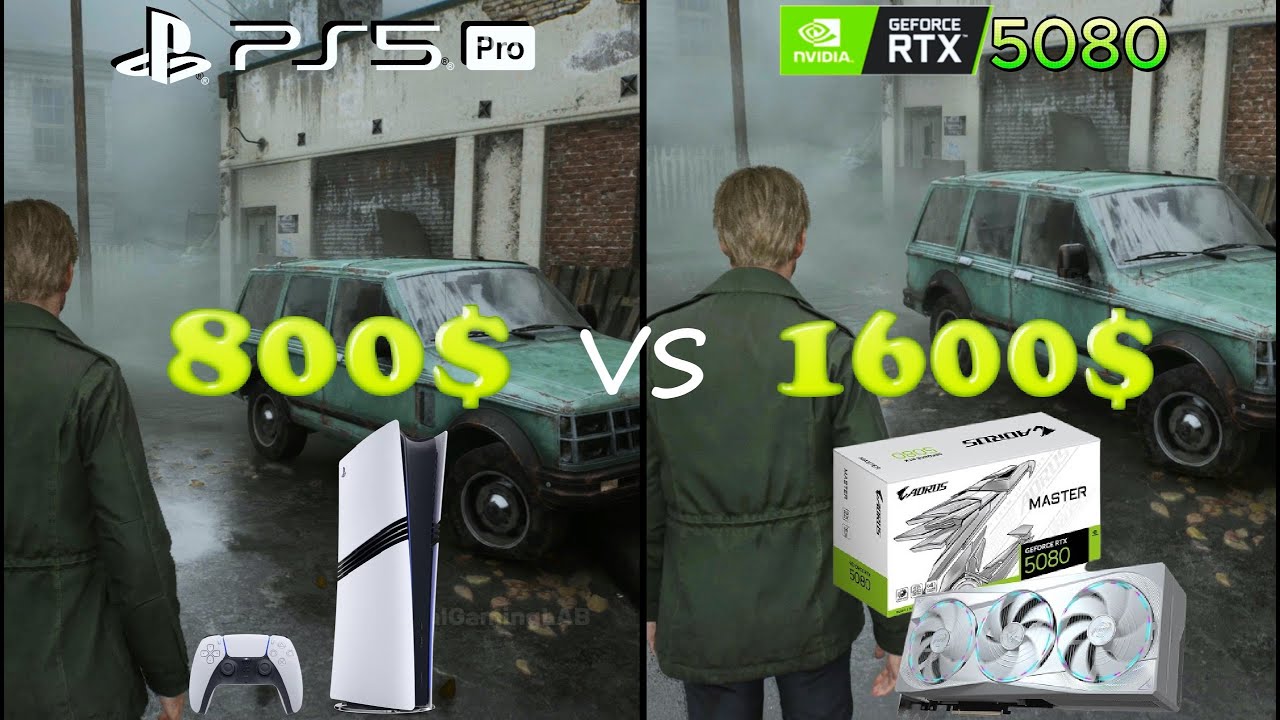 |4K60| RTX 5080 vs PS5 Pro | 4k Max Settings | SH2 - YouTube