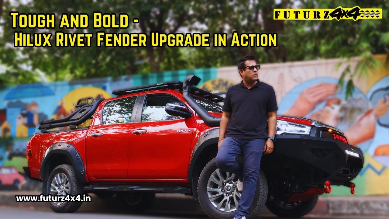 Tough and Bold - Toyota Hilux Rivet Fender Upgrade in Action @Futurz4x4 ...