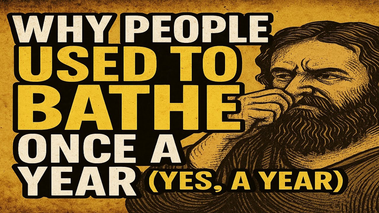 Why People Used to Bathe Once a Year (Yes a YEAR!) - YouTube
