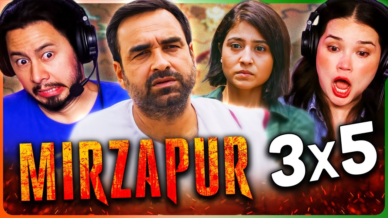 MIRZAPUR 3x5 "Traahi" Reaction! | Ali Fazal | Pankaj Tripathi | Shweta ...