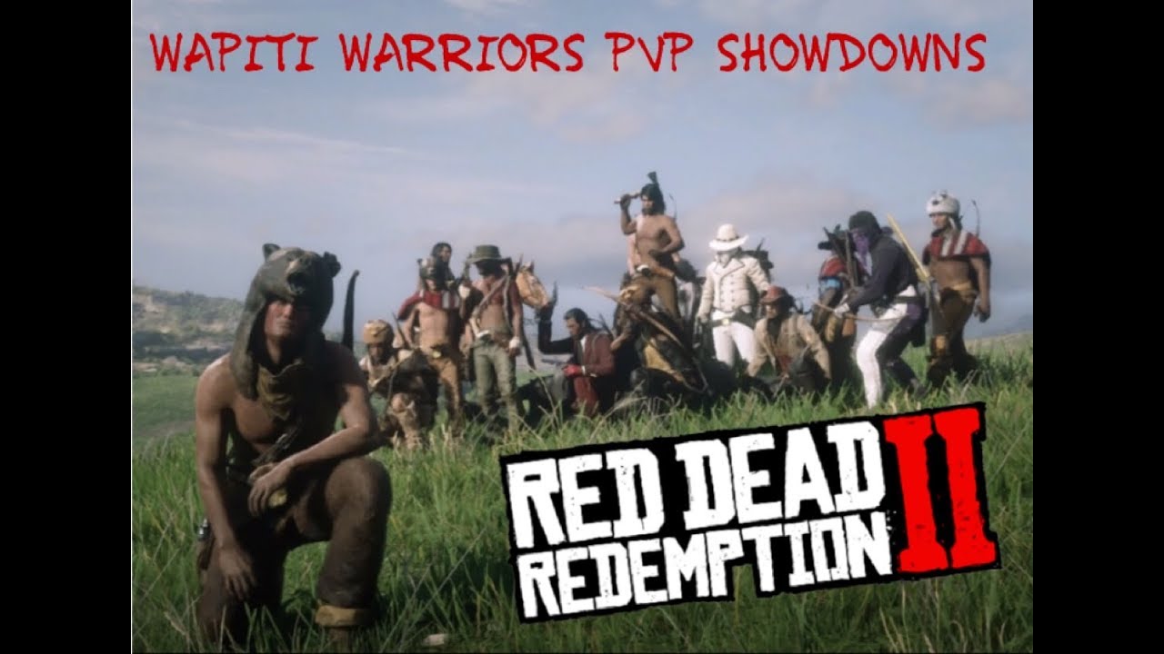 Red Dead Redemption 2 Native American Posse (Wapiti Warriors) in ...