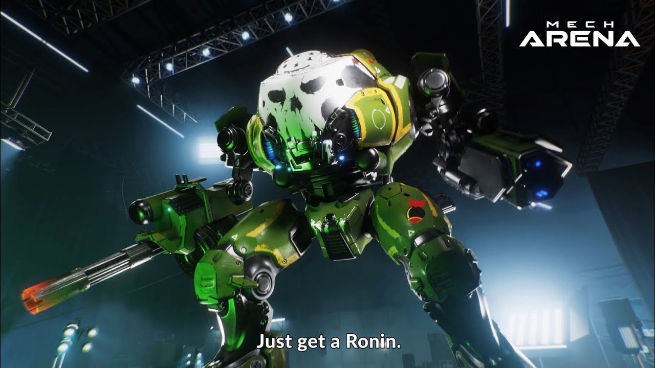 New Mech Ronin - Short Clip - Mech Arena: Robot Showdown - Gaurdian's Big Moment - YouTube