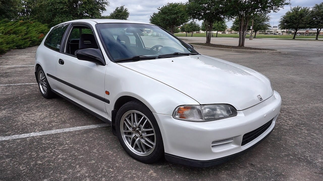 1992 Honda Civic (EG Hatch) // Review! (JDM B18C GSR SWAP!) - YouTube