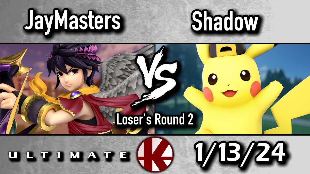 JayMasters (Dark Pit) vs. Shadow (Pikachu) - Loser's Round 2 - YouTube