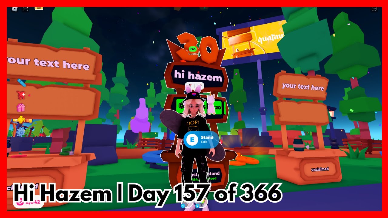 Hi Hazem | Day 157 of 366 - YouTube