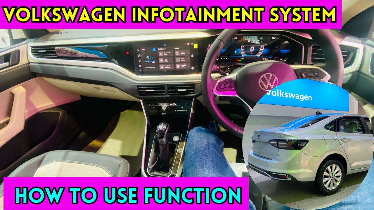 Volkswagen infotainment system 2024 || How to operate VW Music systems ...