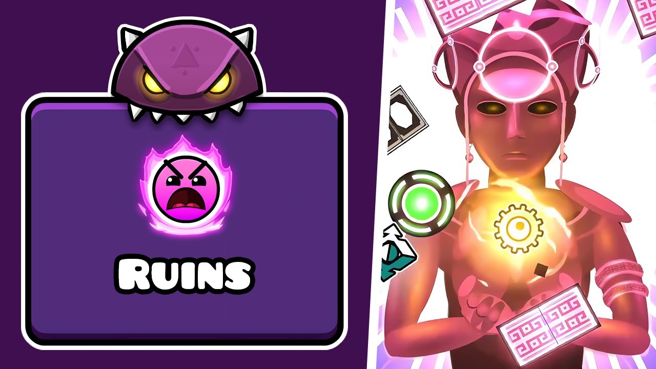 EVENT LEVEL #5: "RUINS" (LEGENDARY INSANE) by Grax | Geometry Dash ...
