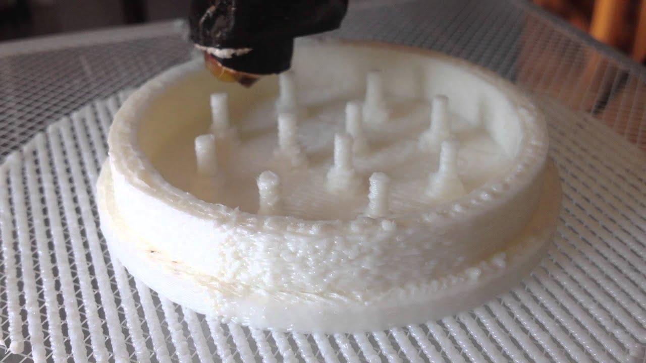 3D Printed grinder - YouTube