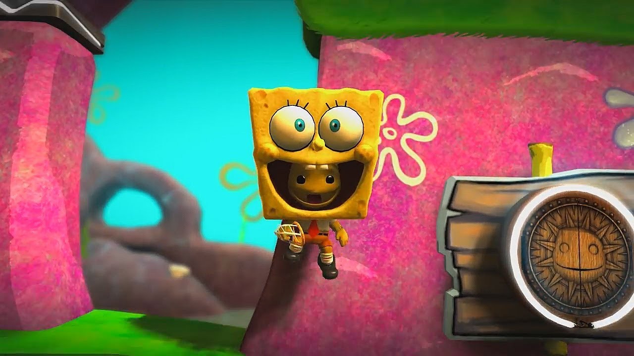 LittleBigPlanet 3 SpongeBob SquarePants! Trailer | PS4 - YouTube