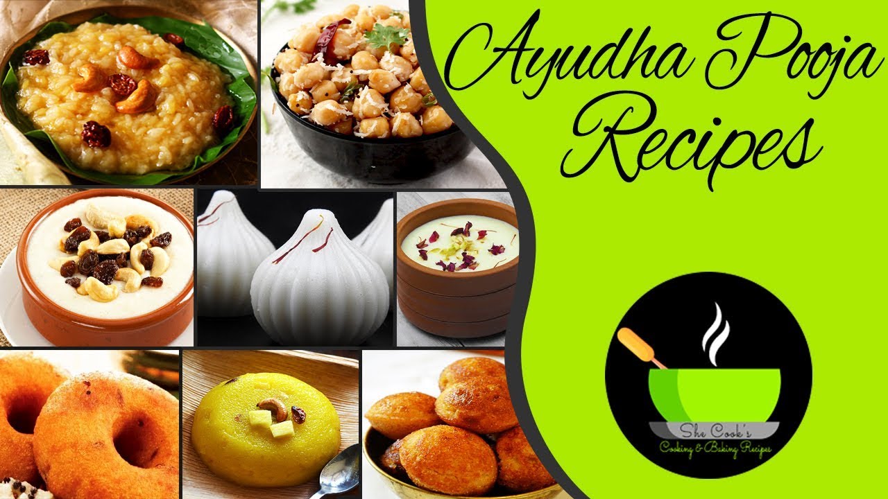 Ayudha Pooja Recipes | Navarathri Recipes | Saraswati Pooja Recipes ...