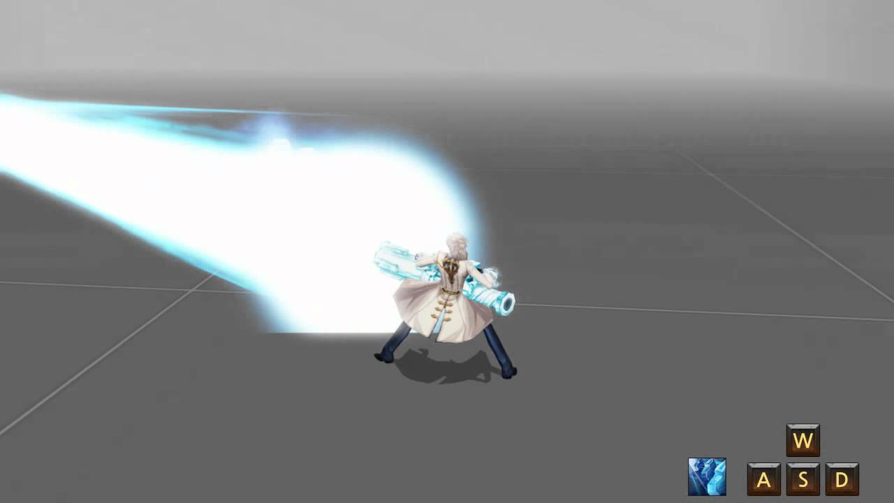 크리티카 '냉기술사' 초극빙결포 (Kritika Freezing Blaster Skill) - YouTube