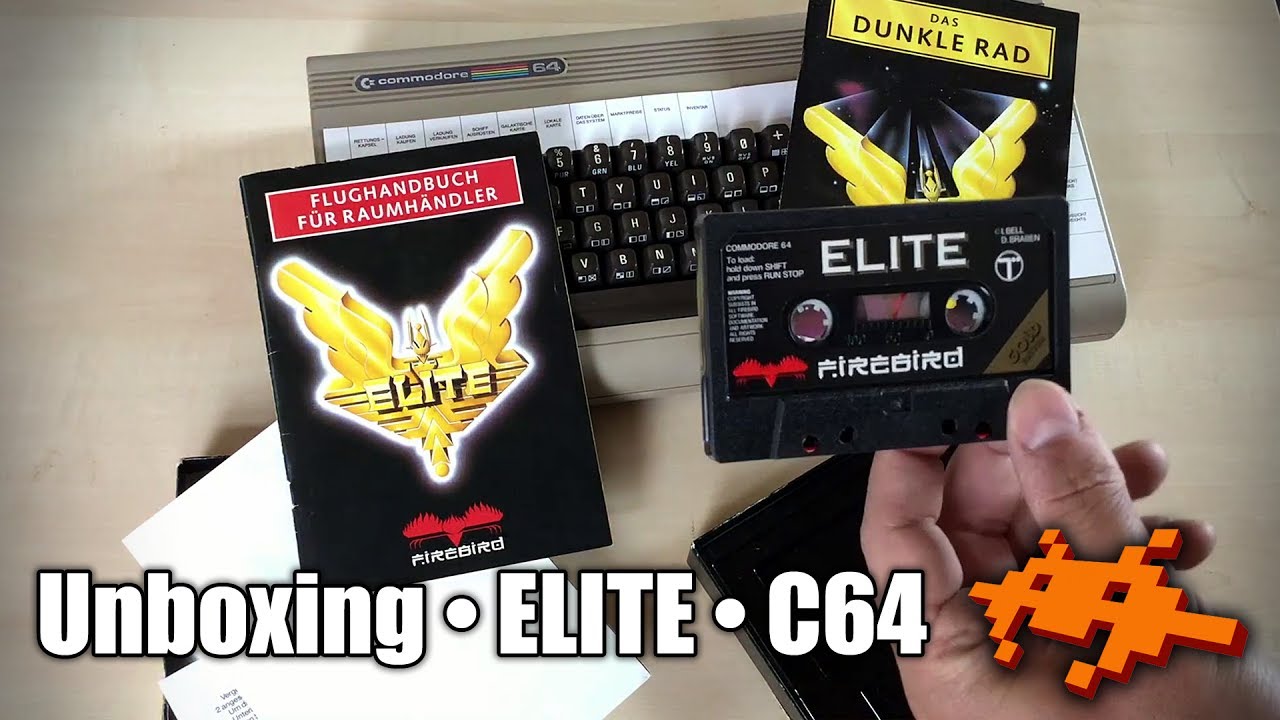 Retro Unboxing: ELITE (1984) C64 [deutsch] - YouTube