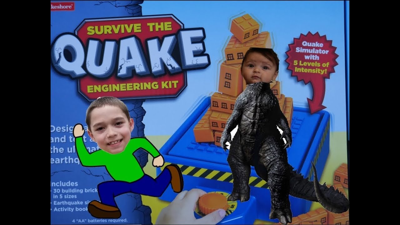 EARTHQUAAAAAAAAAAKE RUN FOR LIFE!!! | SURVIVE THE QUAKE | BOARD GAMES ...