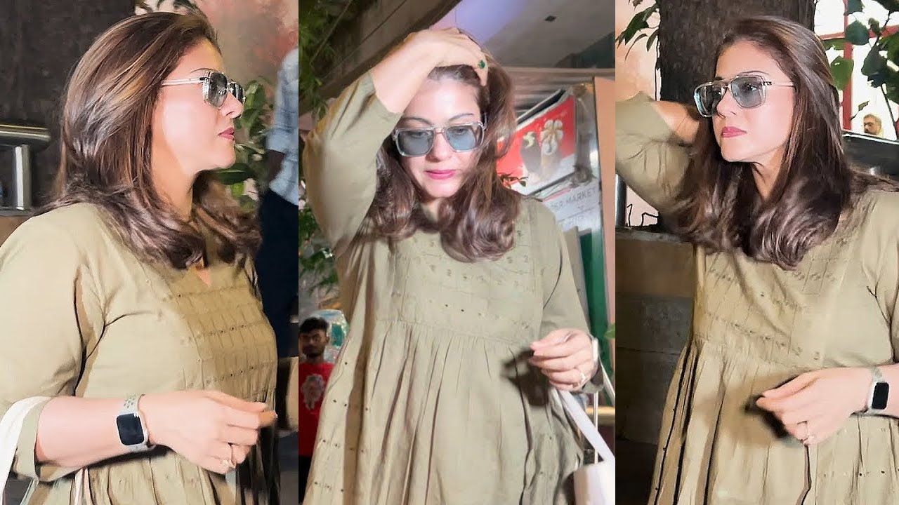 Kajol SHOCKING Weight Gain & Belly Fat Visible After Her Extreme WEIGHT ...