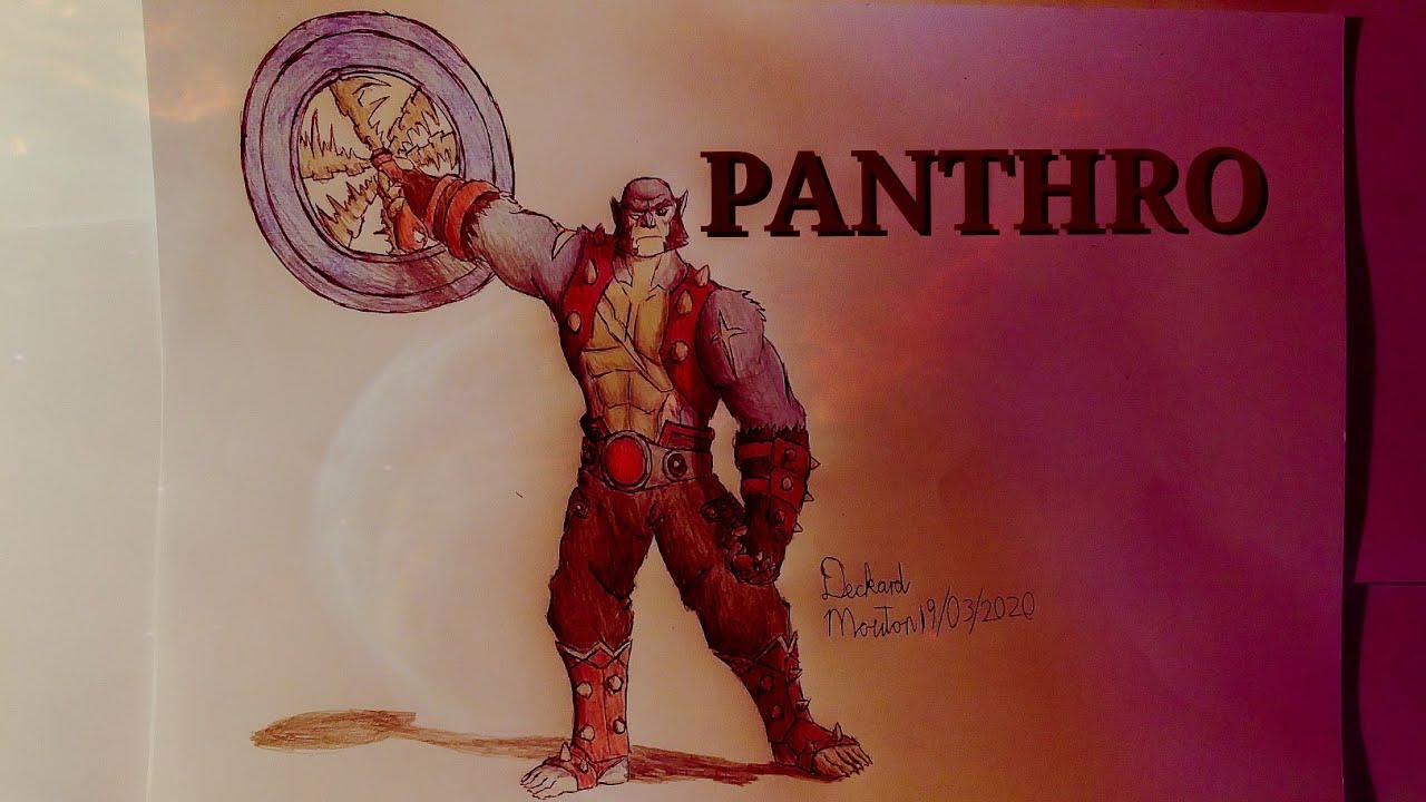 Drawing Panthro from 2011 Thundercats - YouTube