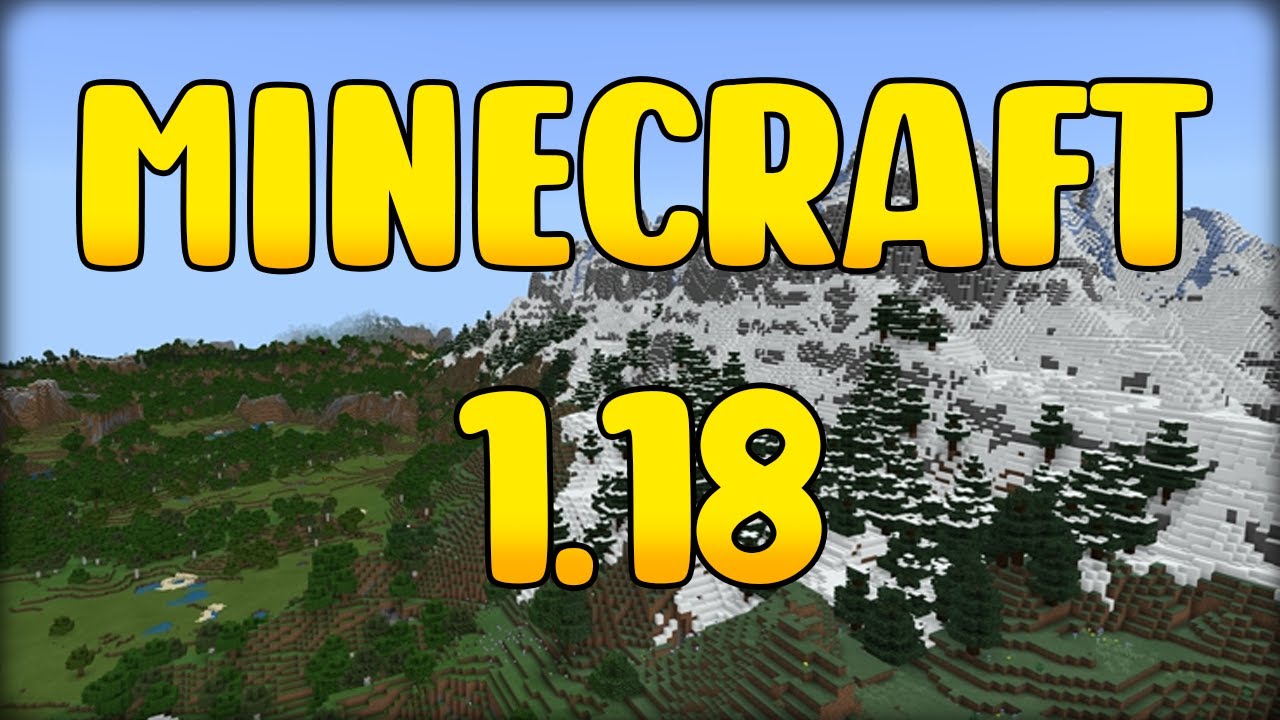 Minecraft 1.18 experimental snapshot - YouTube