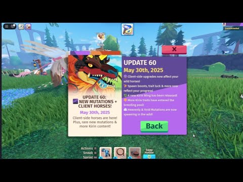 NEW Heavenly & Void Horse Mutations! Horse Life Update - YouTube