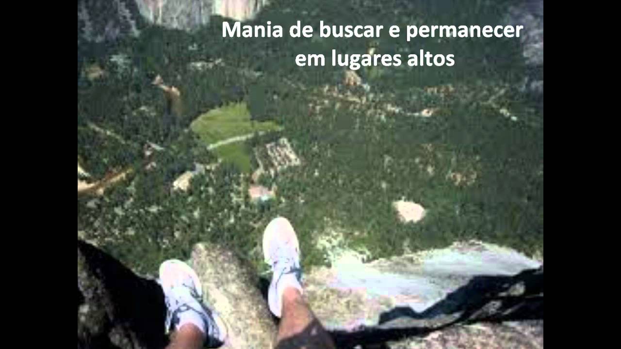 Acromania : Mania que querer ficar em lugares altos e perigosos - YouTube