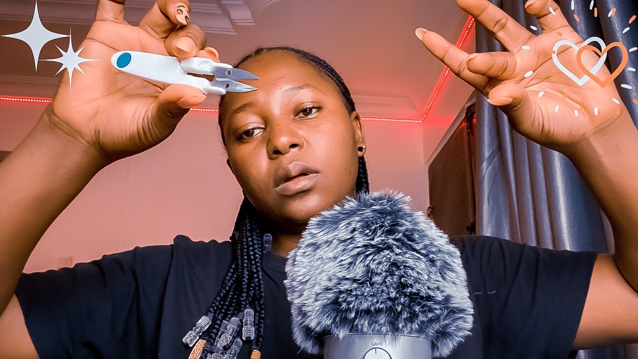 ASMR Fast & Aggressive ⚡️Girl Plucking Negative Energy and Worry 🤎 ...