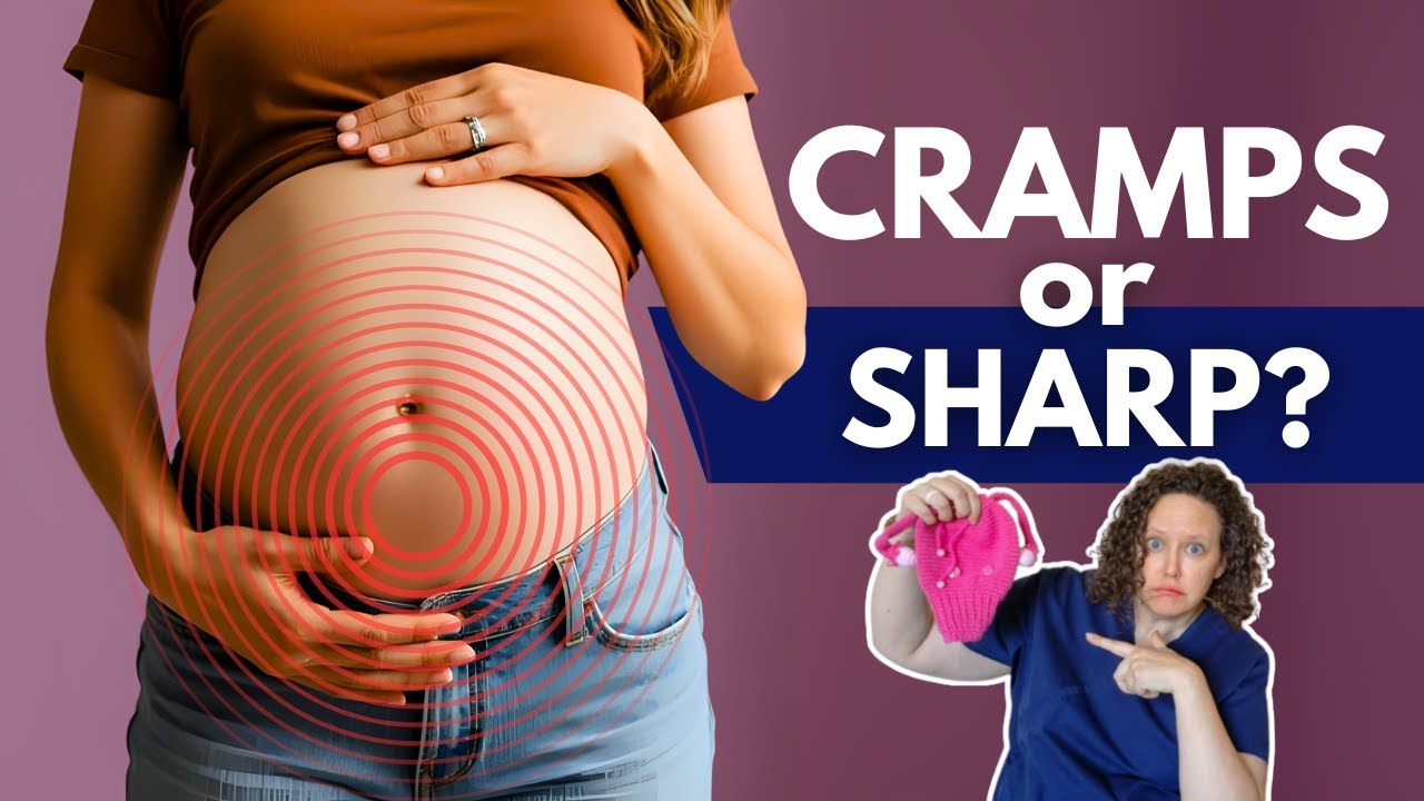 What Do Labor Contractions REALLY Feel Like? - YouTube