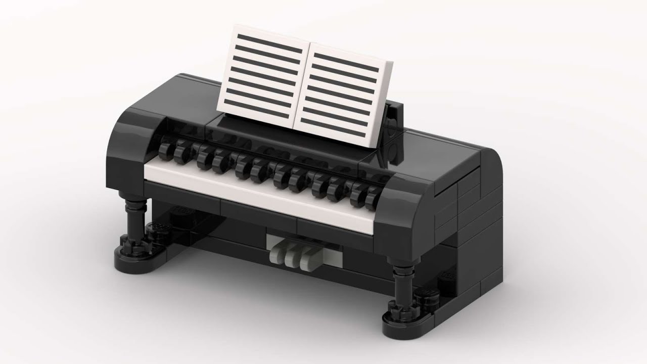 How to build LEGO Piano - LEGO MOCs - YouTube
