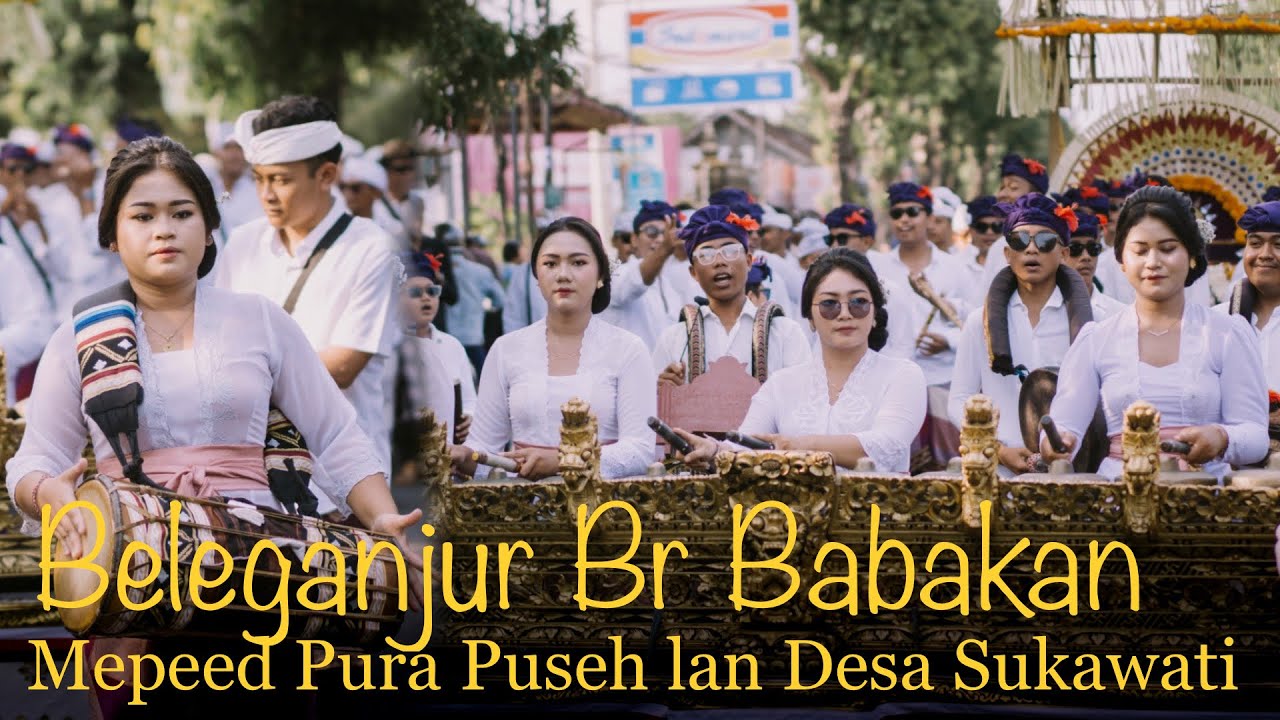 Tabuh Beleganjur Manis Mepeed Br Babakan Sukawati - YouTube