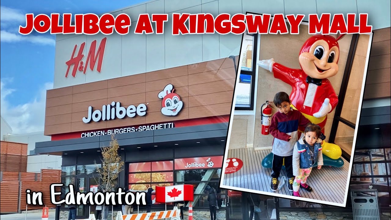 JOLLIBEE AT KINGSWAY MALL IN EDMONTON | Yes They Have Burger Steak and ...