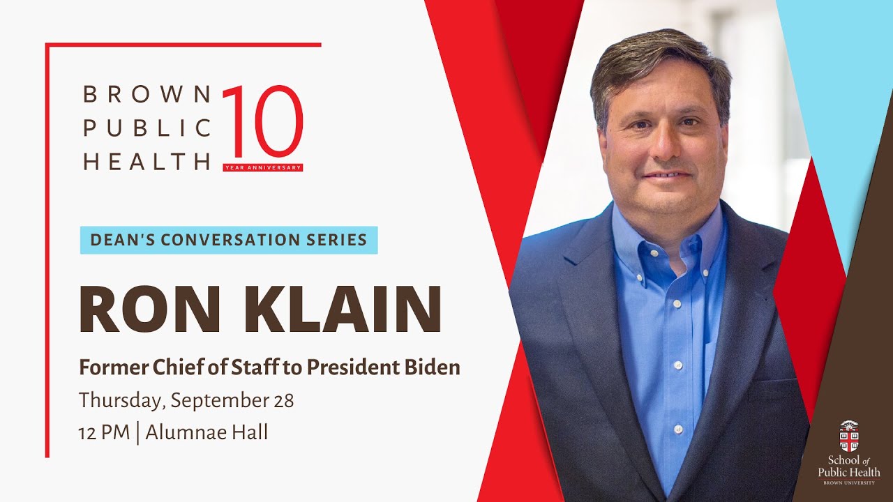 Dean’s Conversation Series with Ron Klain - YouTube