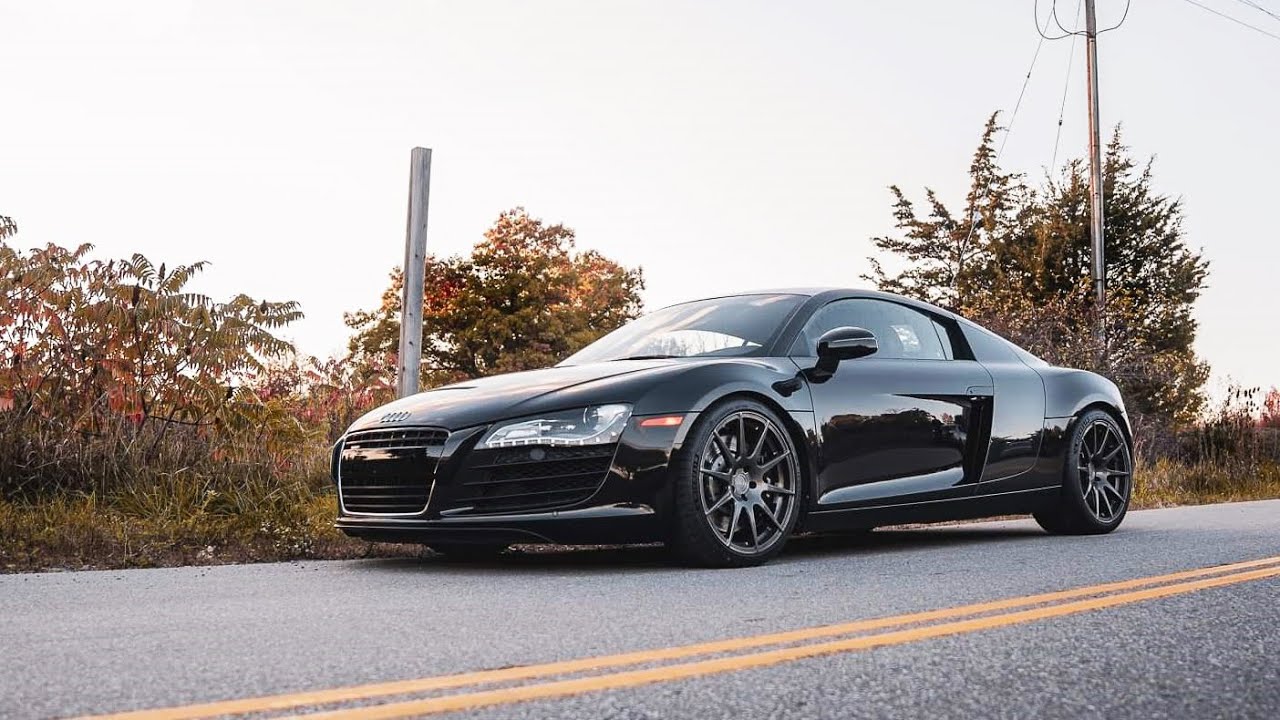 Audi R8 Racing to the Fall of Sunset [4K] - YouTube