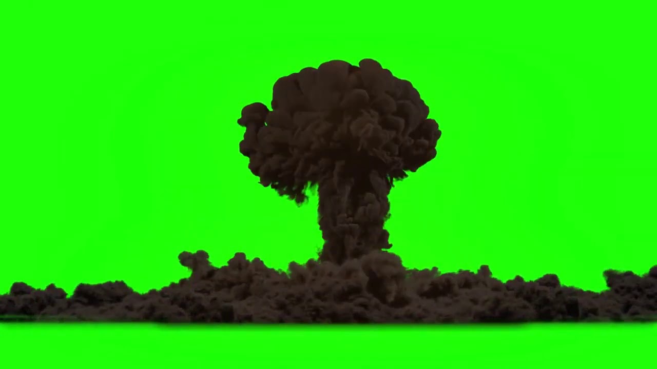 Nuclear Bomb Explosion Green Screen Effects - YouTube