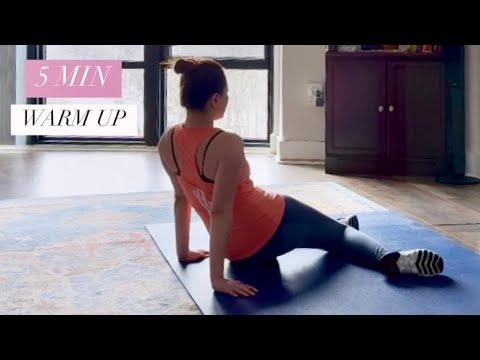 5 MIN NO JUMPING WARM UP ROUTINE Before Every Workout - YouTube