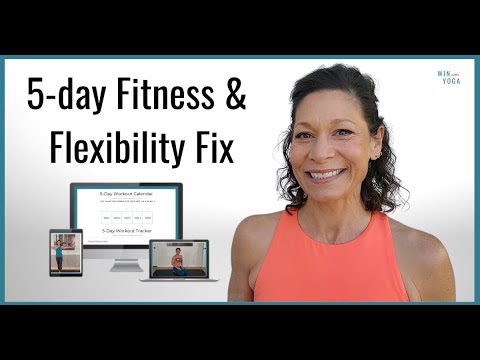 5 day Fitness & Flexibility Fix for Women over 50 - YouTube